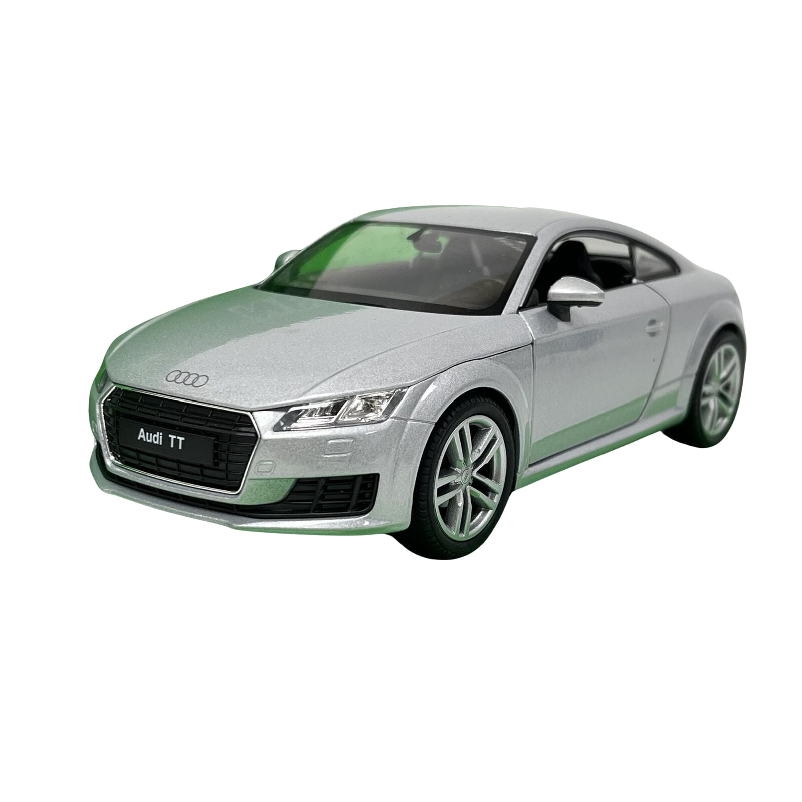 Audi TT Coupe Diecast Model 1:24 scale Silver Welly - Walmart.com