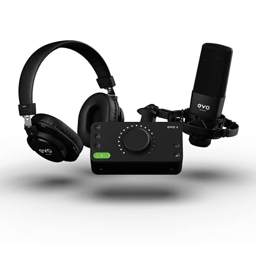 Free Shipping! Audient EVO4SRB Start Recording Bundle with Audio ...