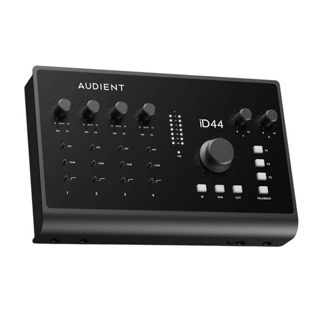 Audient iD44 MKII USB Audio Interface with 4 Console Mic Preamps and ...
