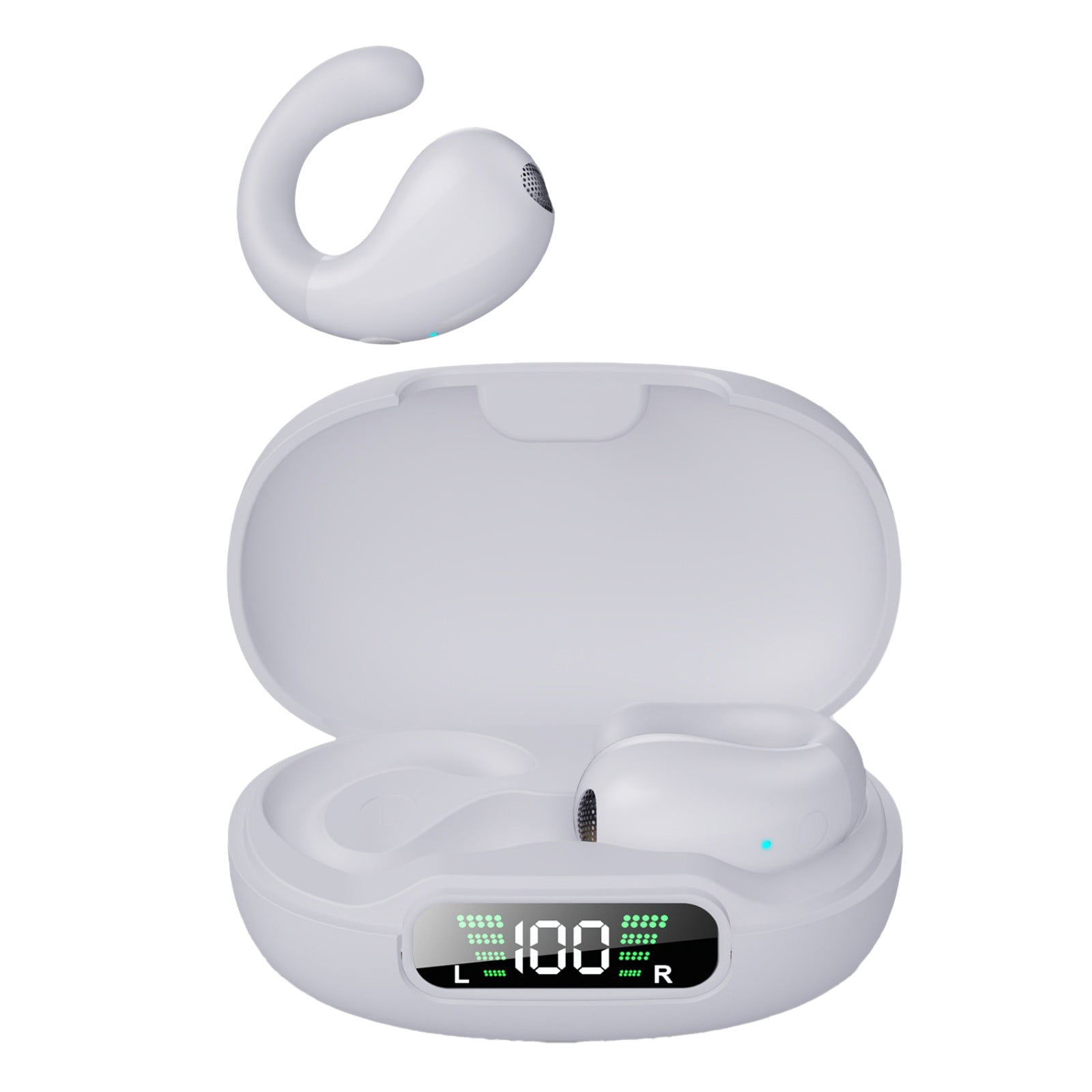 Audifonos New Wireless Bluetooth Earbuds Open Ear Clip on Headphones ...