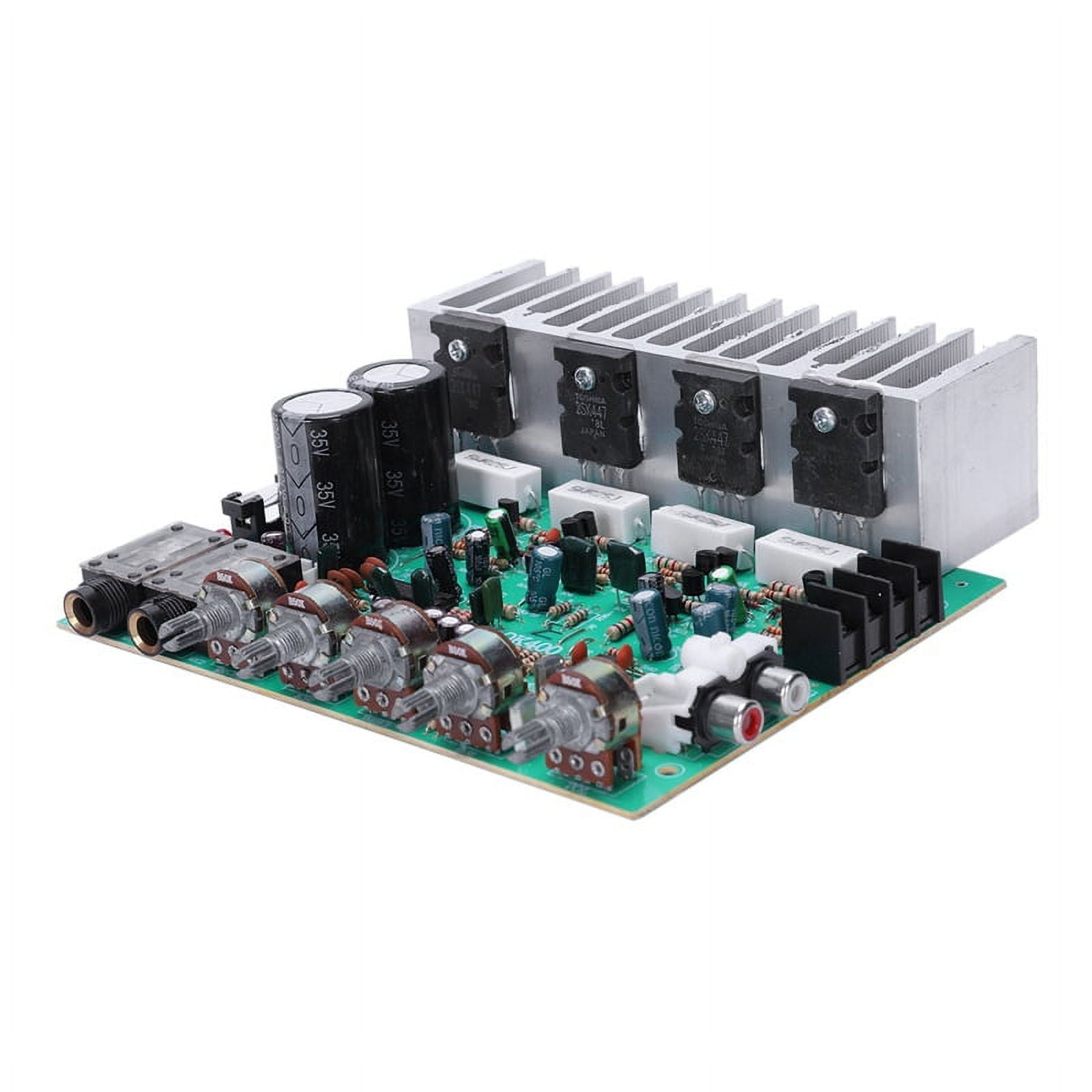 Audio Amplifier Board Hifi Digital Reverb Power Amplifier 250W X 2 2.0 ...