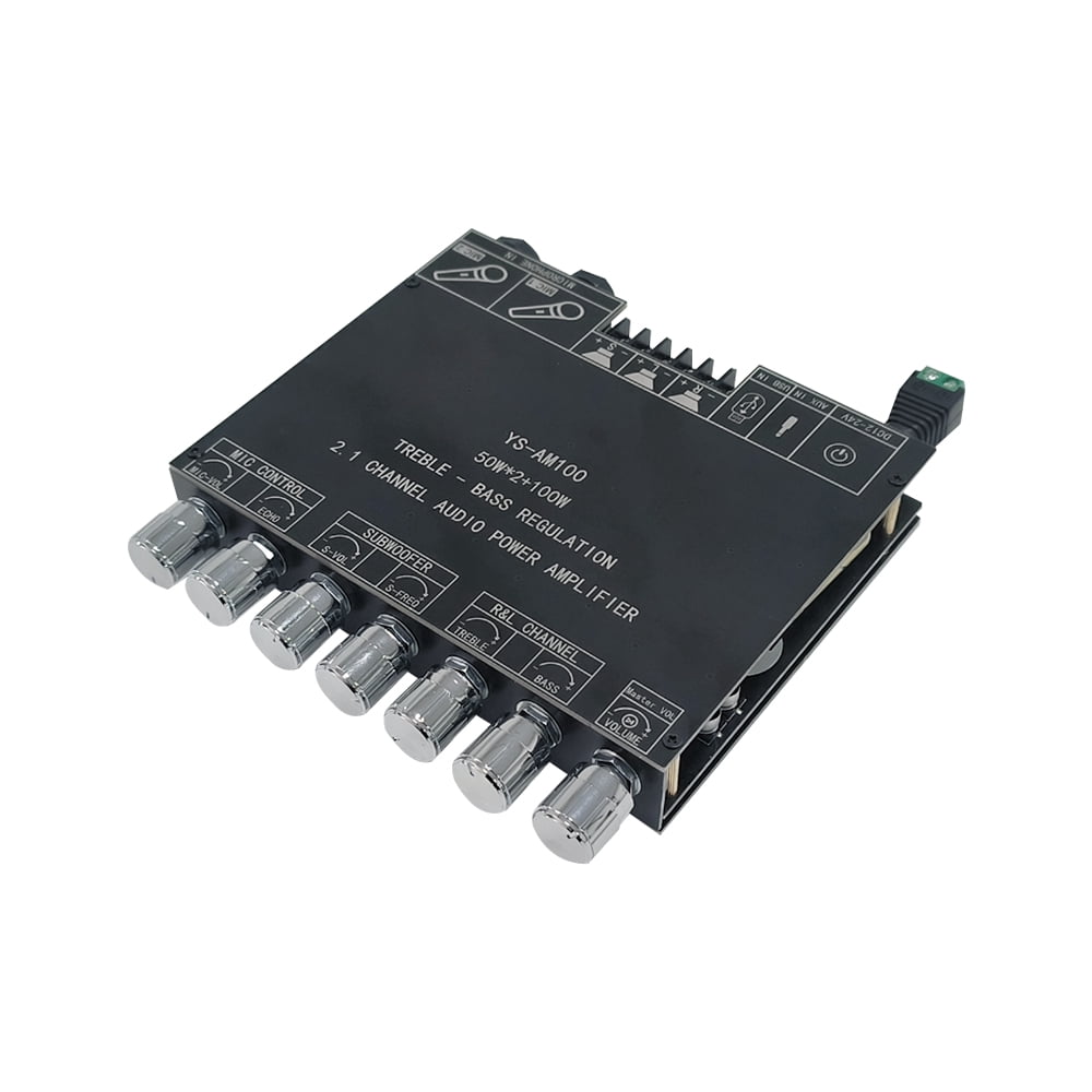 Audio Amplifier Board,Low Tone Subwoofer Support 5.1 Bt Function Tone ...