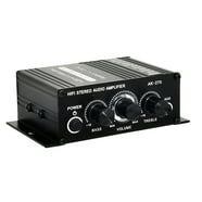 PYLE PCA1 - Compact Stereo Power Amplifier - Mini Audio Power Amp ...