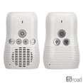 Audio Baby Monitor With Real-Time Audio, 2-Way Talk & Night Light, 2 ...