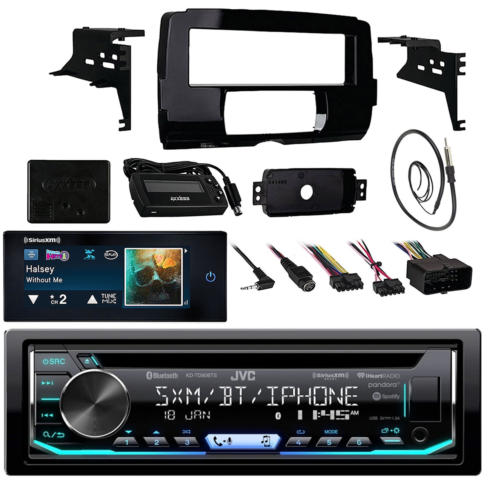 Audio Bundle For 2014 and Up Harley - CD MP3 Marine Bluetooth Receiver ...