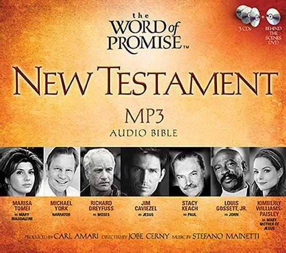 Audio CD-NKJV Word Of Promise New Testament Audio (MP3) - Walmart.com