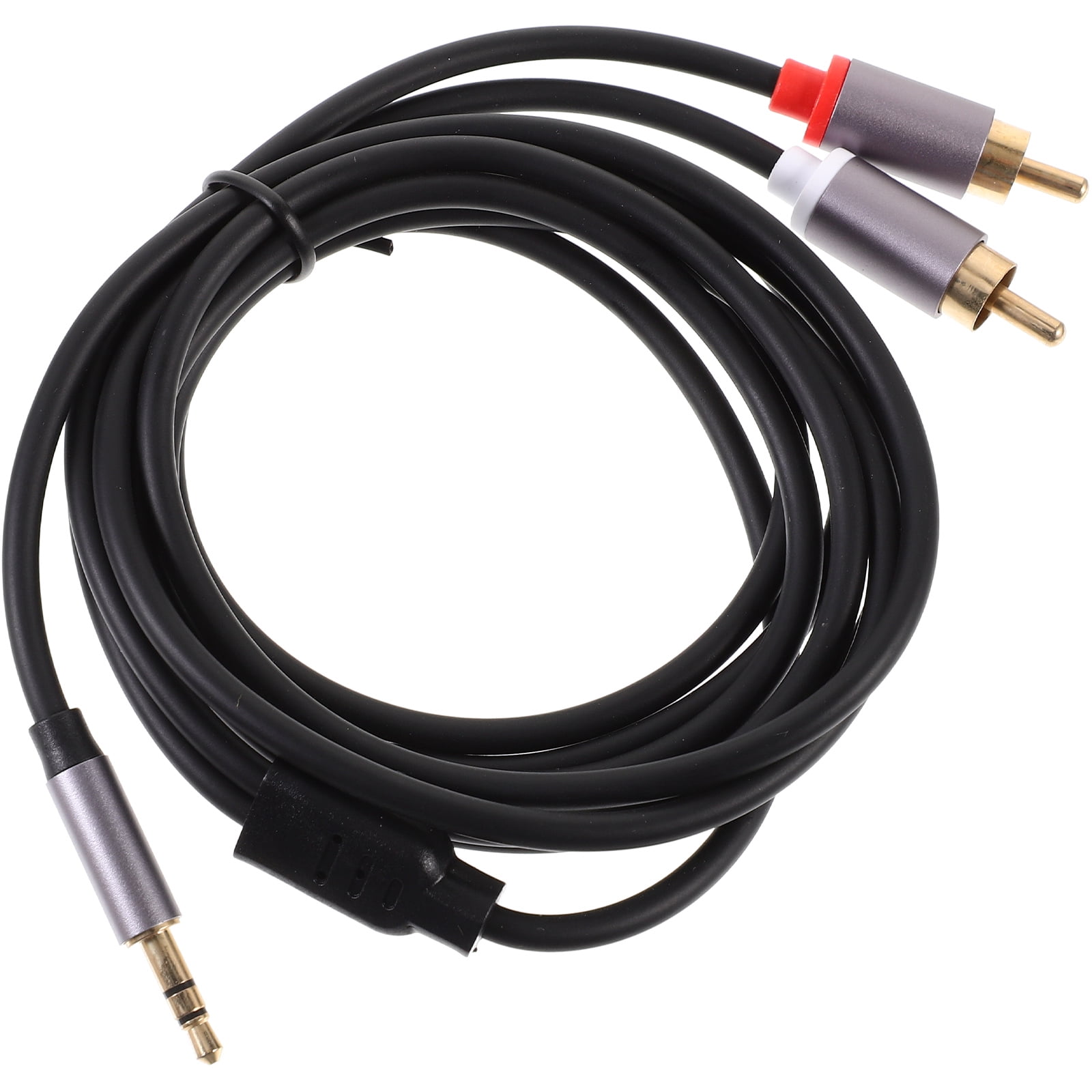 Audio Cable 2m Audio Cable 3.5mm To Dual RCA Headphone Extension Cable ...