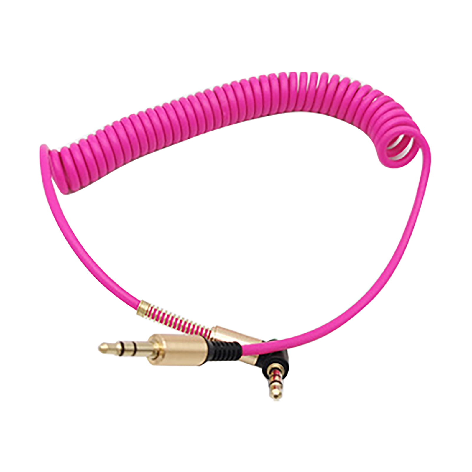 Audio Cable HIFI Sound Quality Plug Play Clear Telescopic 3.5mm Male to ...