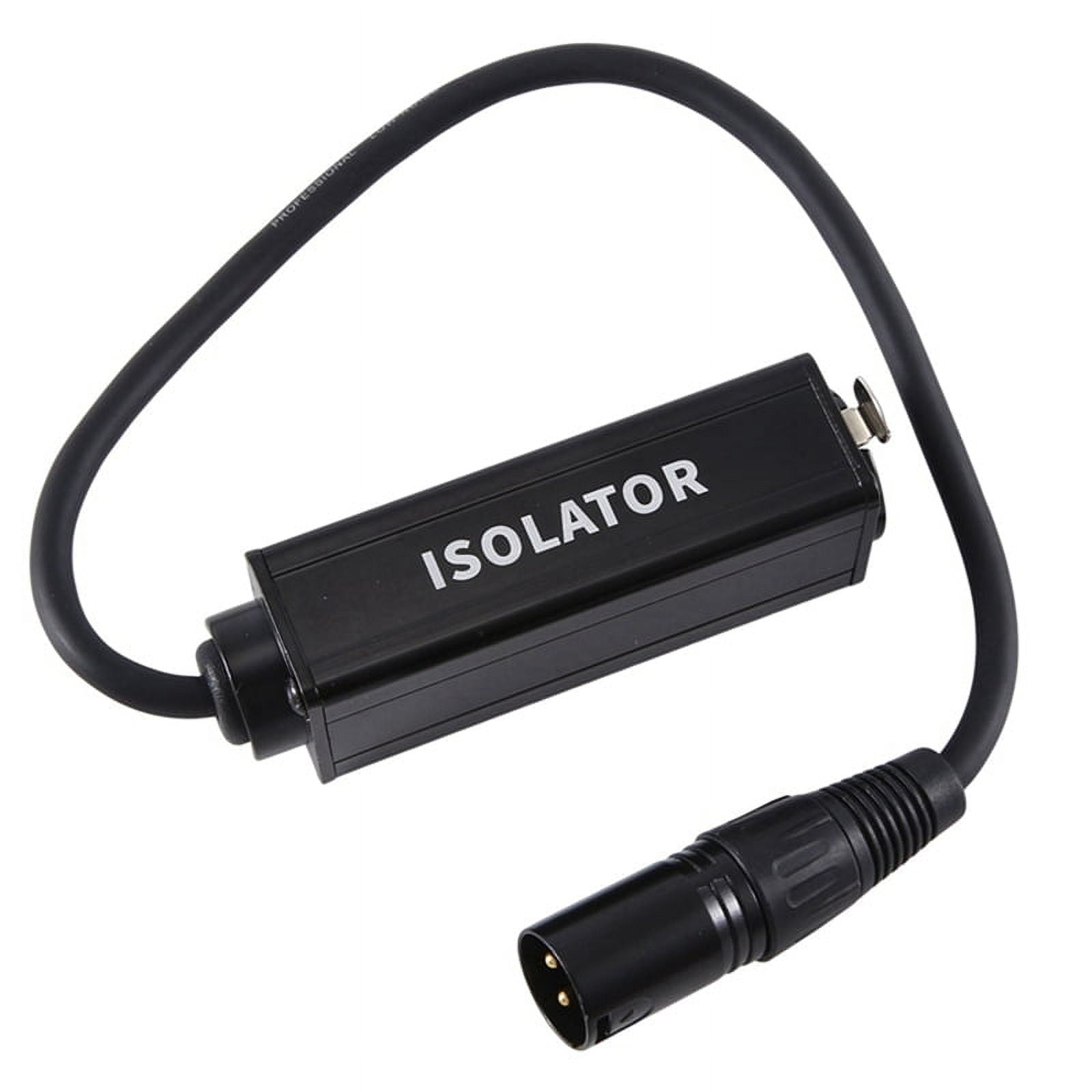 Audio Cable Isolator Noise Ground Loop XLR Eliminates, Female to Male ...