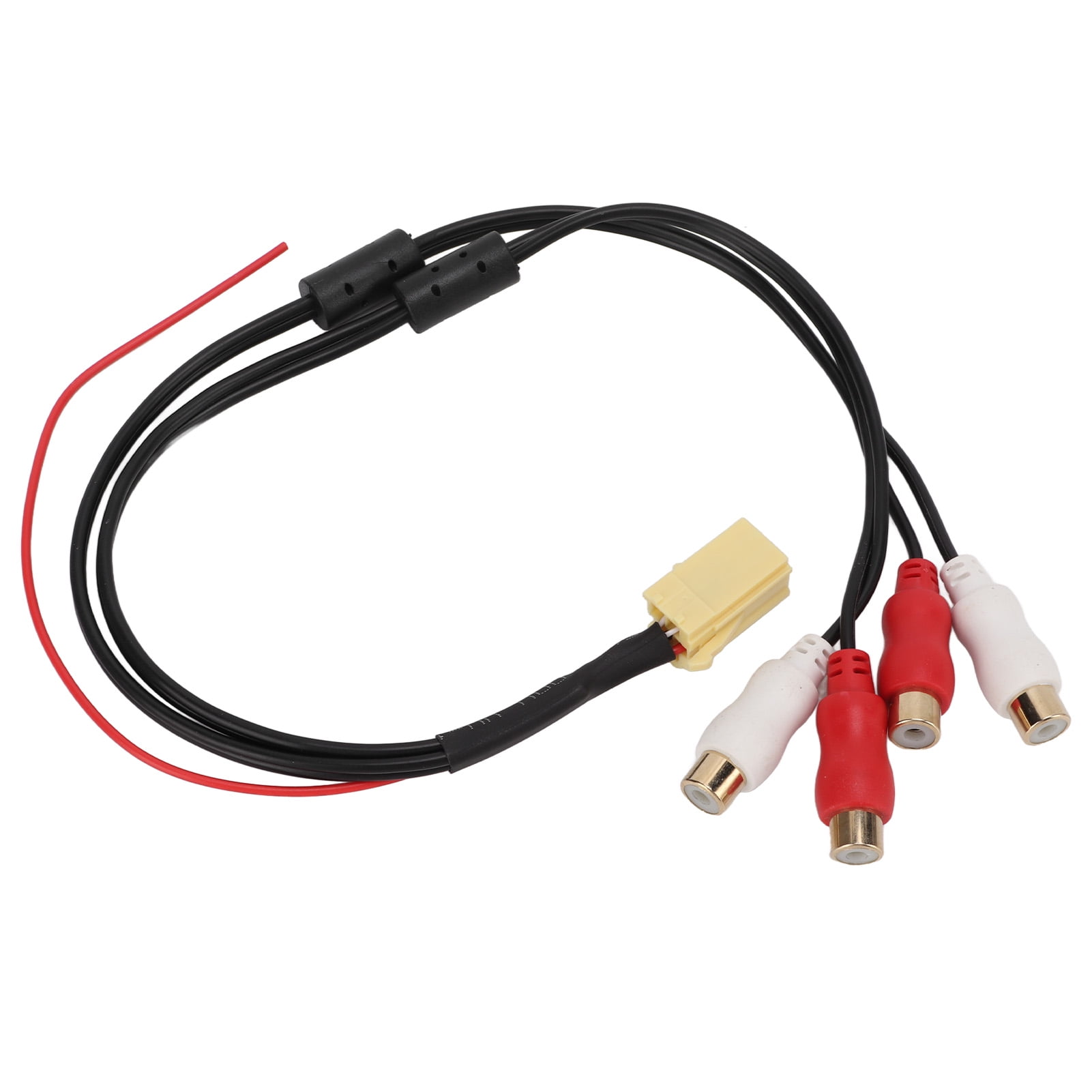 Audio Cable Line Adapter ABS RCA 6 Pin Out Accessory Part Replacement ...