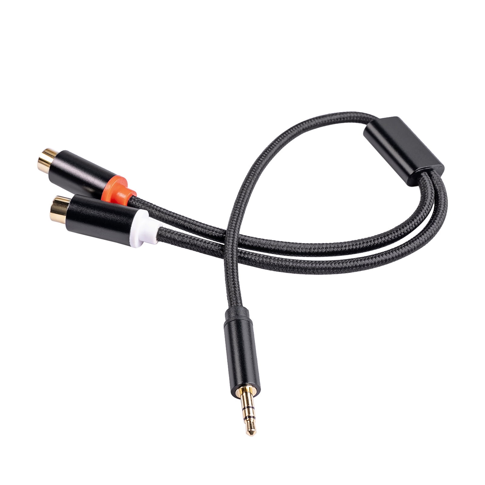 Audio Cable,Y Adapter Audio Dual Rca To Rca Stereo Dvd Mp3 Player Pc Tv ...