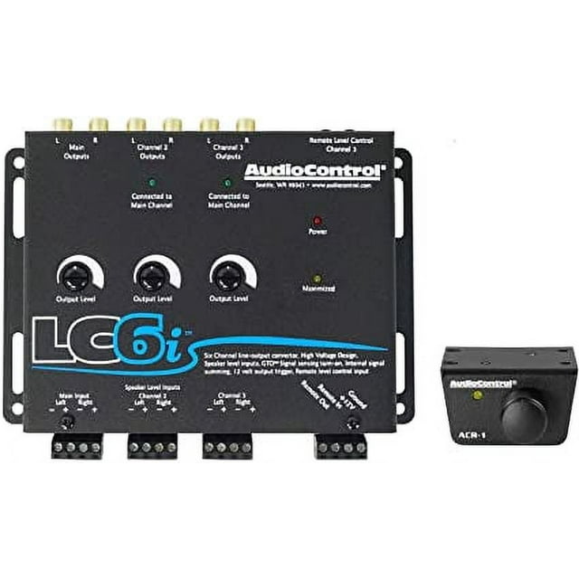 Audio Control LC6i & ACR-1 6 Channel Line Out Converter with Internal ...