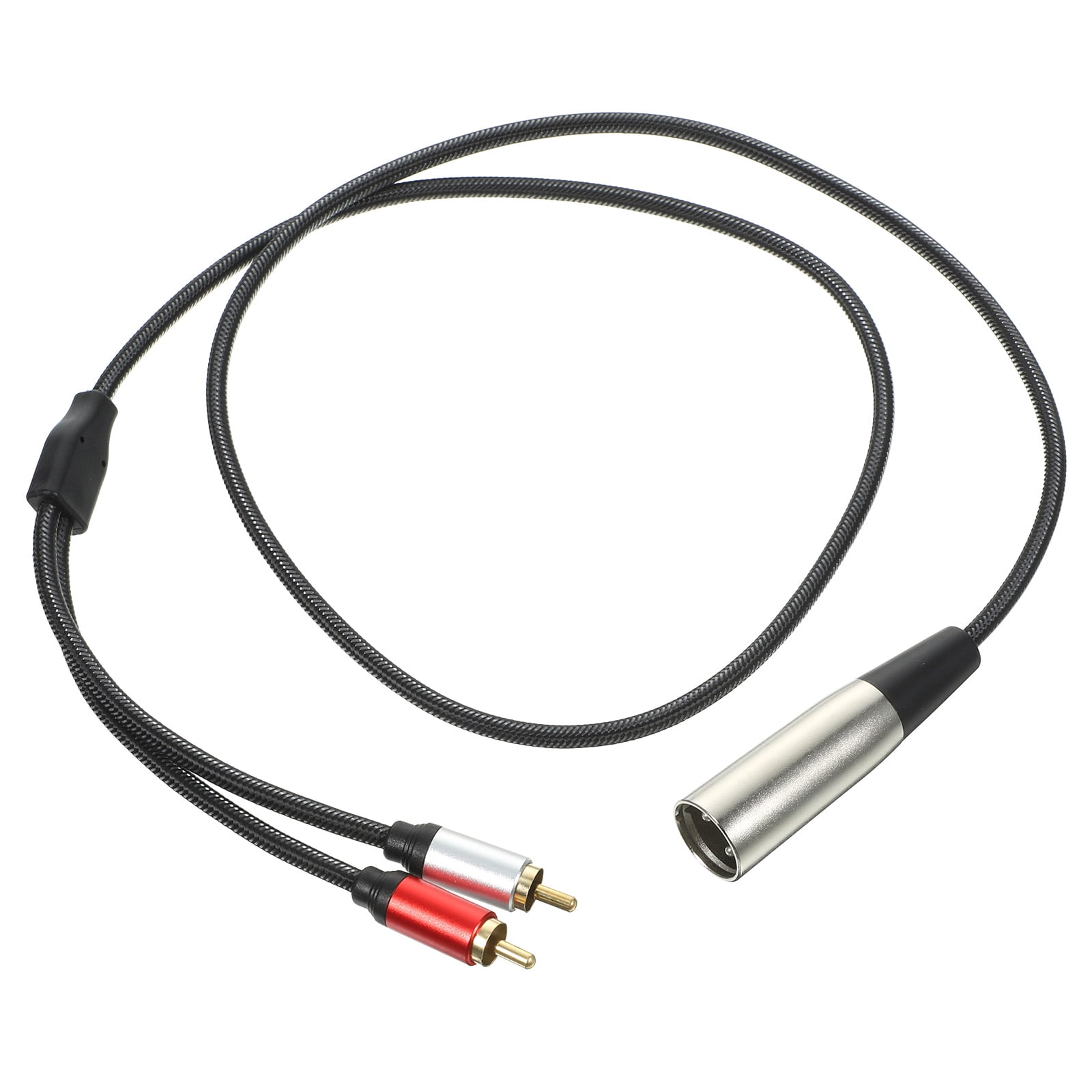 Audio Converter 3 Pin Microphone Cables Equipment Cord Speakers Adapter ...