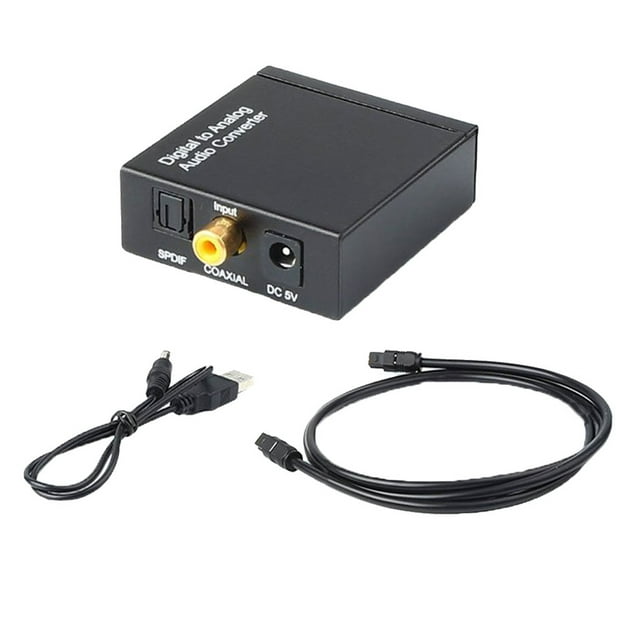 Audio Converter, Digital to Analog Audio Converter Digital Optical and ...