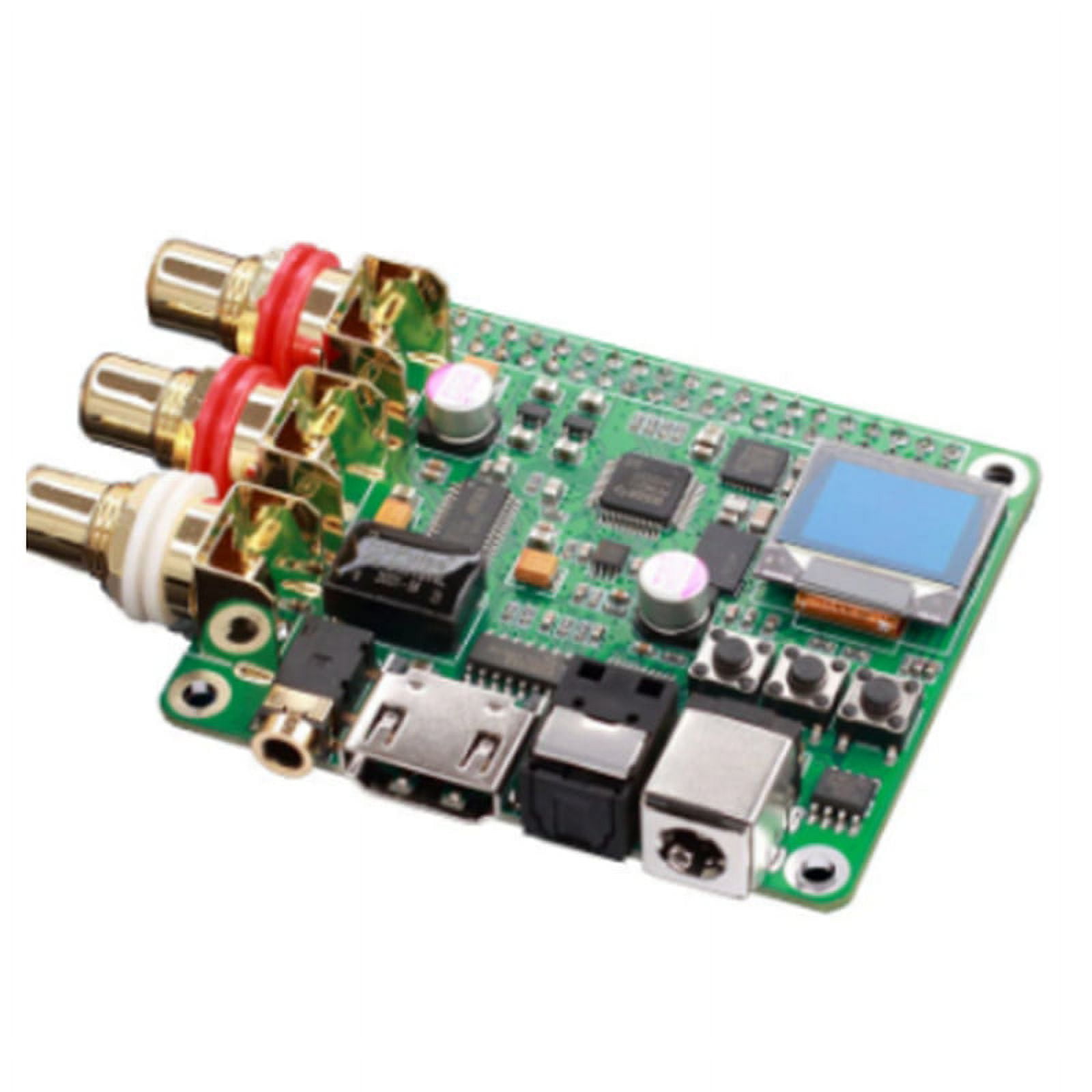 Audio Decoder Board HIFI Expansion Moudle Supports Coaxial Fiber I2S ...