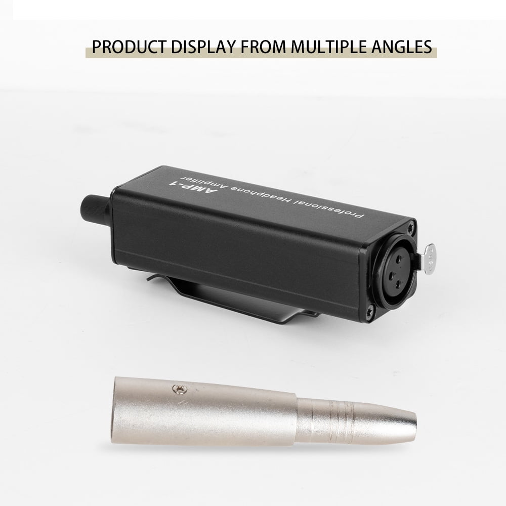Audio In-Ear Monitor Amplifier Portable Ear Amplifier Converter XLR To ...