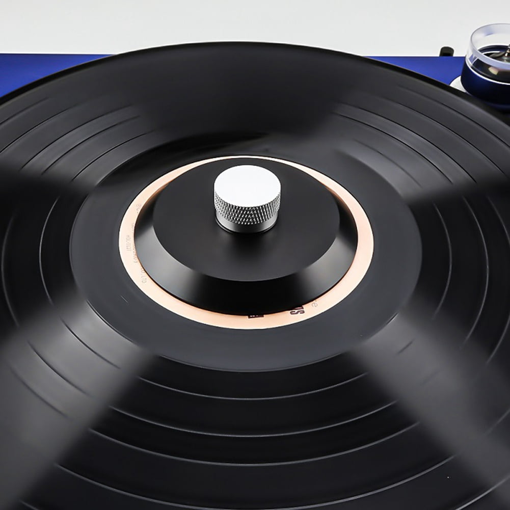 Audio LP Vinyl Turntables Disc Stabilizer Record Player Weight/Clamp ...