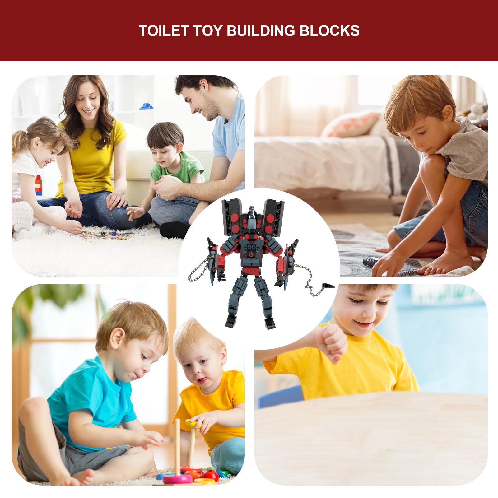 Audio Man Toy Model | Anime Building Bricks Collectible Model Toys ...