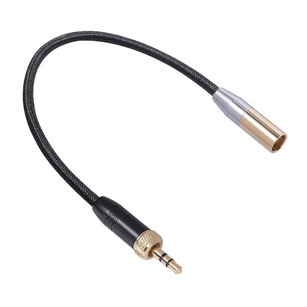Audio Mic Cable Internal Thread 3.5MM Male To MINI XLR 3PIN Adapter ...