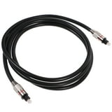 FENGGUIQU Compact Optical Cable Optical Audio Cable Black 1Set ...