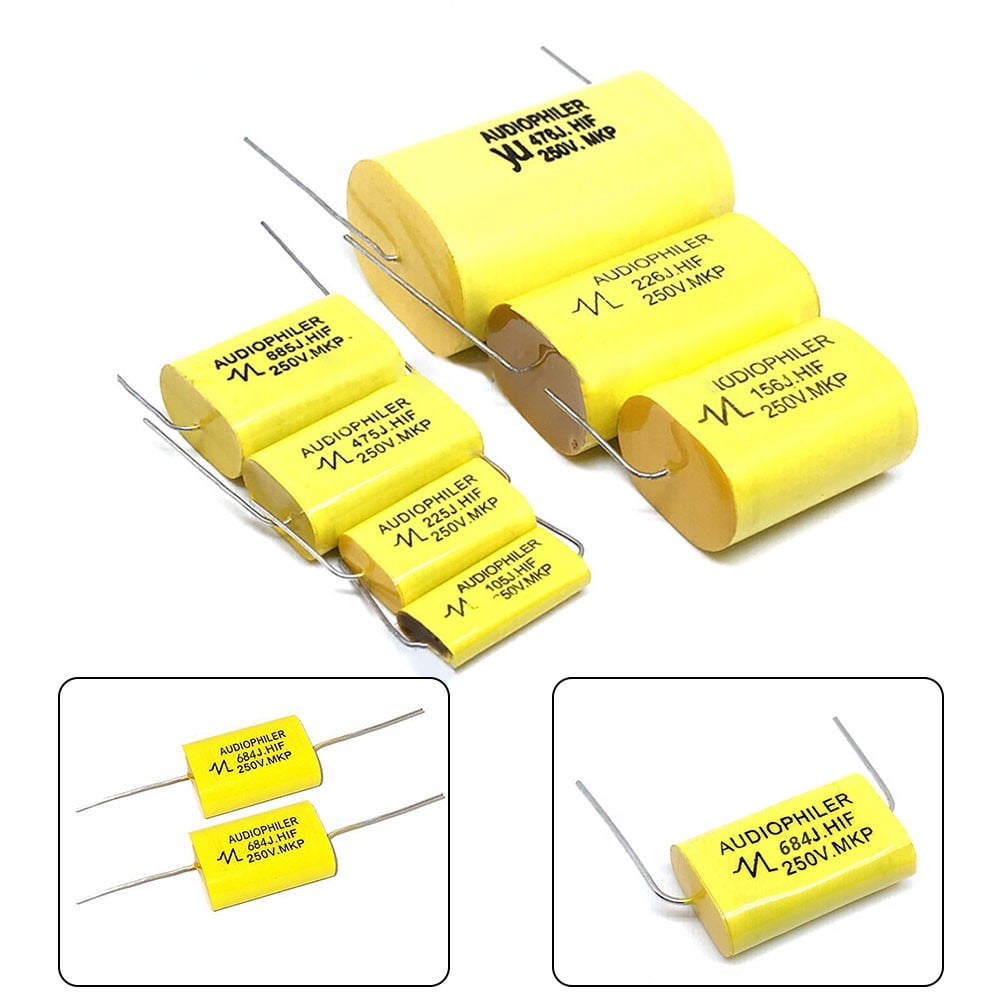 Audio Philer Axial Mkp Hifi Crossover Audio Capacitor 250V 0.68Uf ...