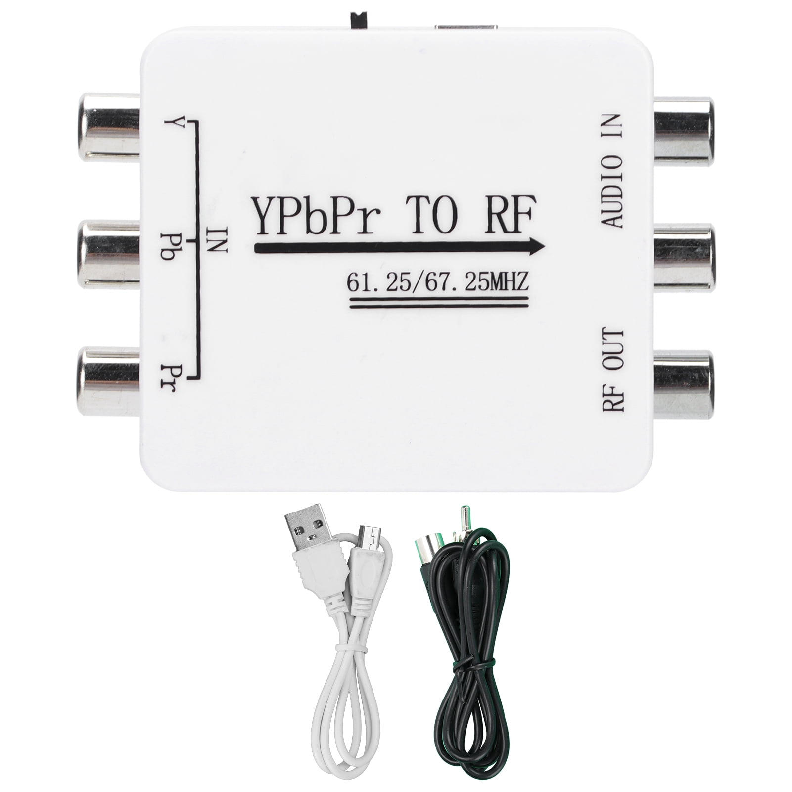 Audio Signal Adapter Mini YPbPr to RF Single Wire Transmission ...