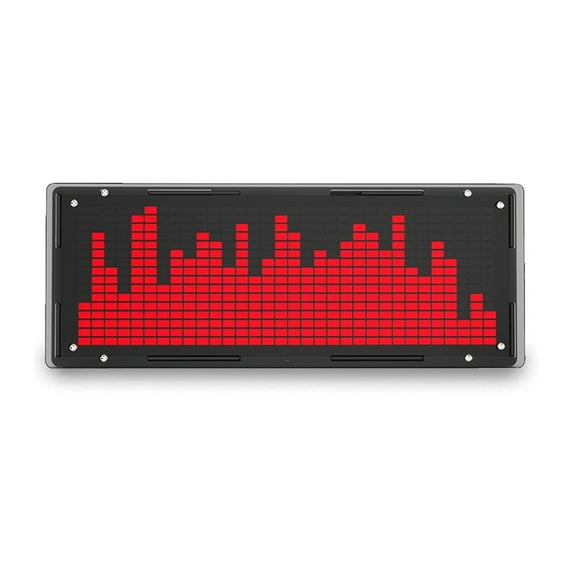 Audio Signal Stereo Indicator White Spectrum Analyser 8 Brightness ...