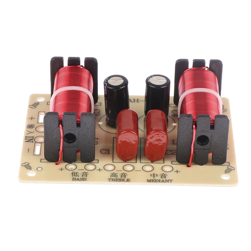 Audio Speaker Crossover Circuit 3 Way 900-4000Hz Frequency Divider Module - Walmart.com