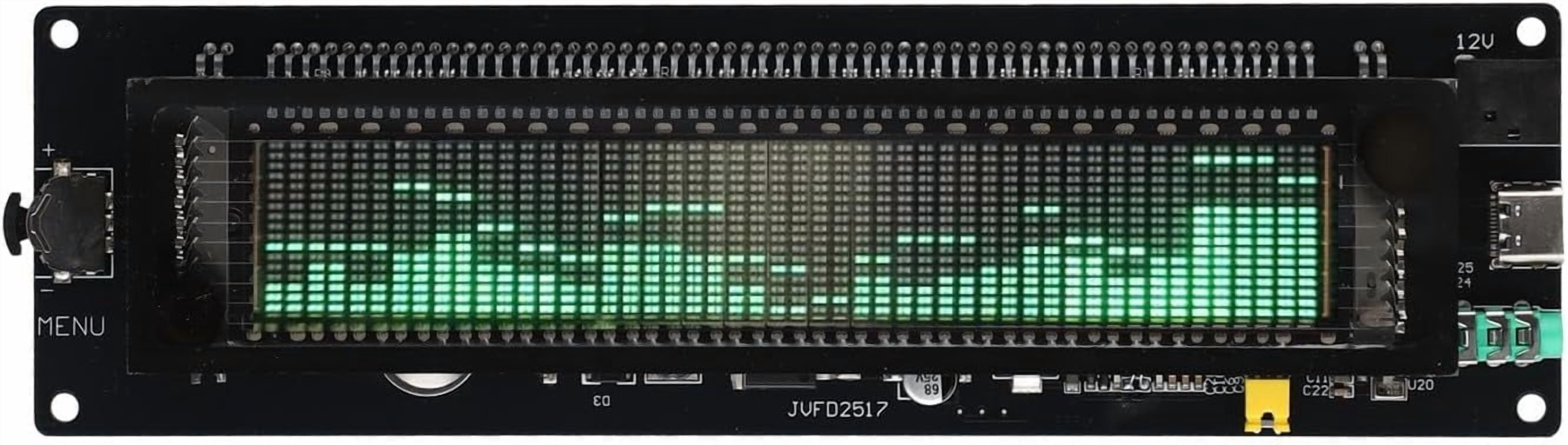 Audio Spectrum Analyzer，AK2515 VFD Sound Level Meter，Clock Music ...