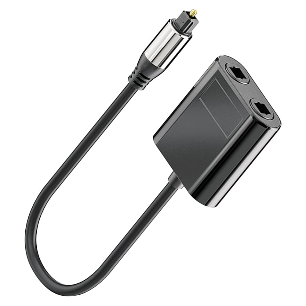 1 Out Optical Audio Splitter Fiber Cable Splitter Replacement 2pcs ...