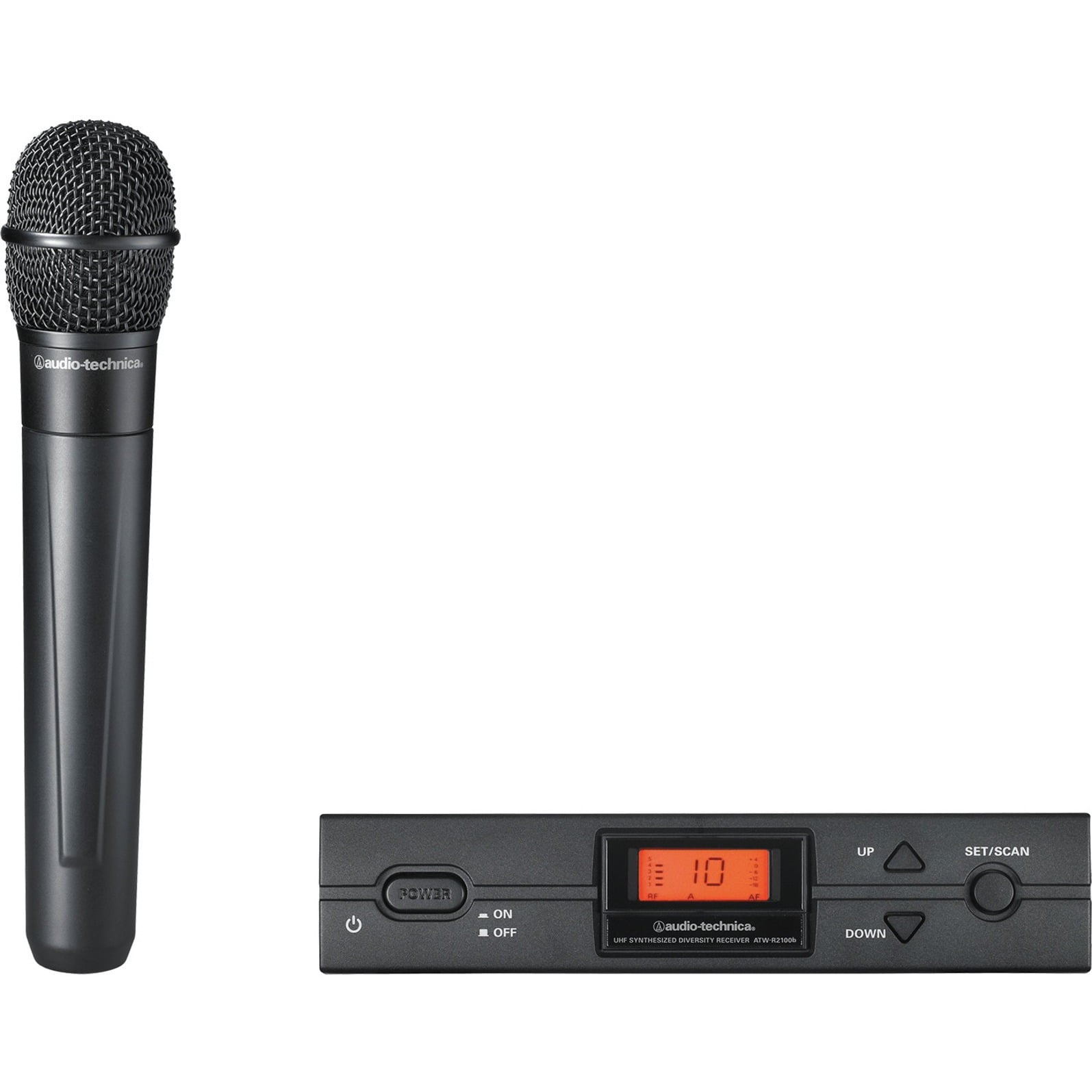 Audio-Technica 2000 Series Wireless Handheld Microphone System ...