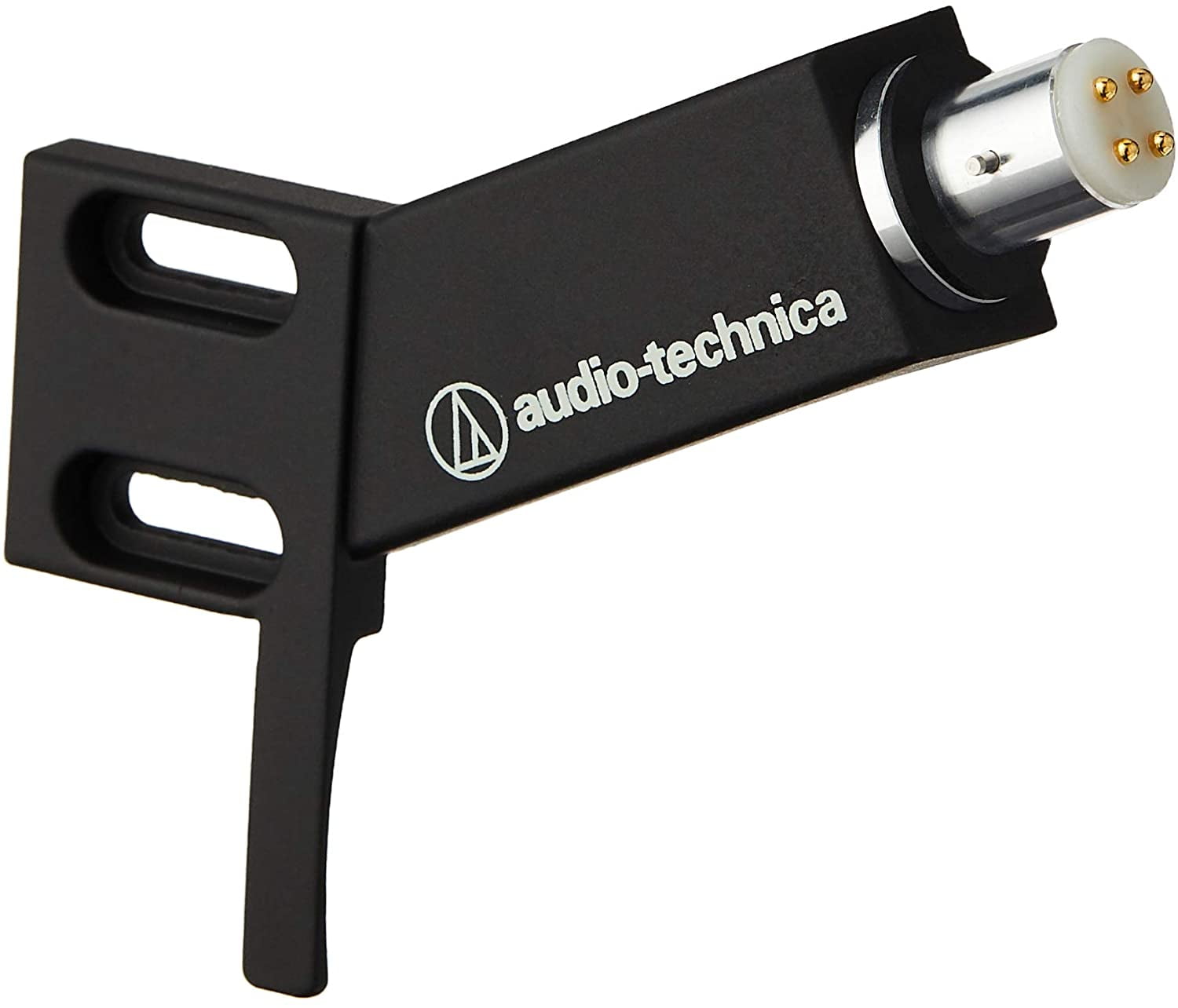 Audio Technica AT-HS4SV Universal Straight Tonearm Headshell Silver ...