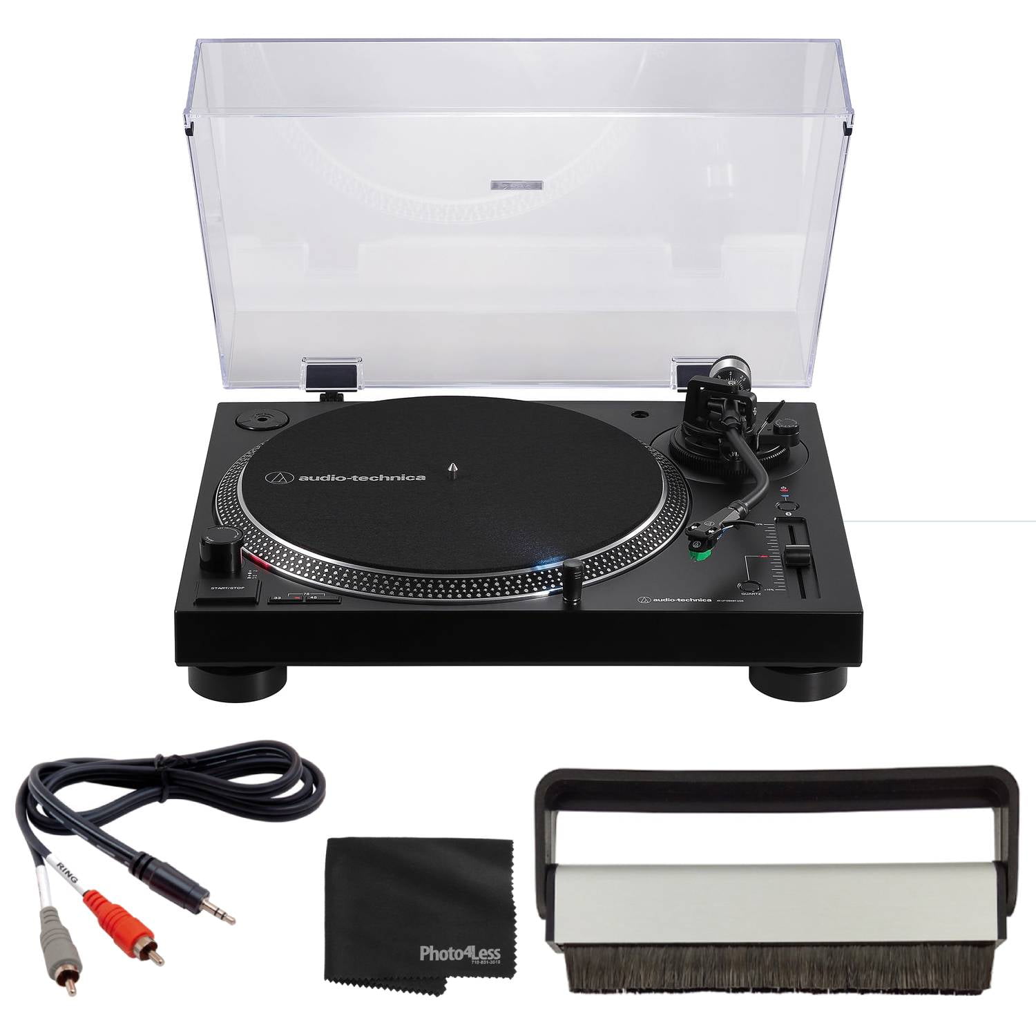 Audio-Technica AT-LP120XBT-USB Stereo Turntable with USB and Bluetooth ...