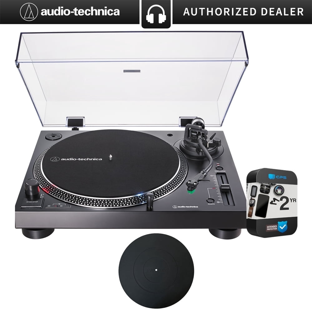 Audio-Technica AT-LP120XUSB-BK Direct-Drive Turntable Analog & USB ...