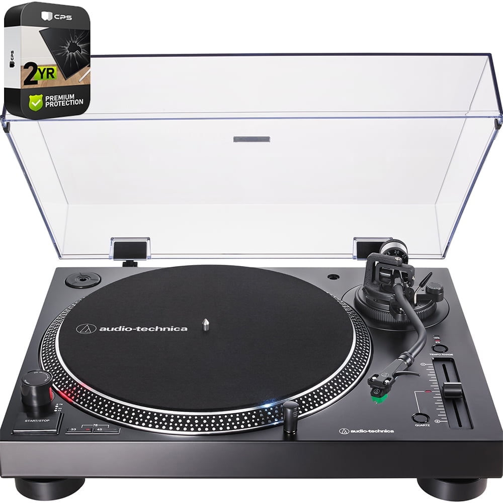 Audio-Technica AT-LP120XUSB-BK Direct-Drive Turntable Analog & USB ...