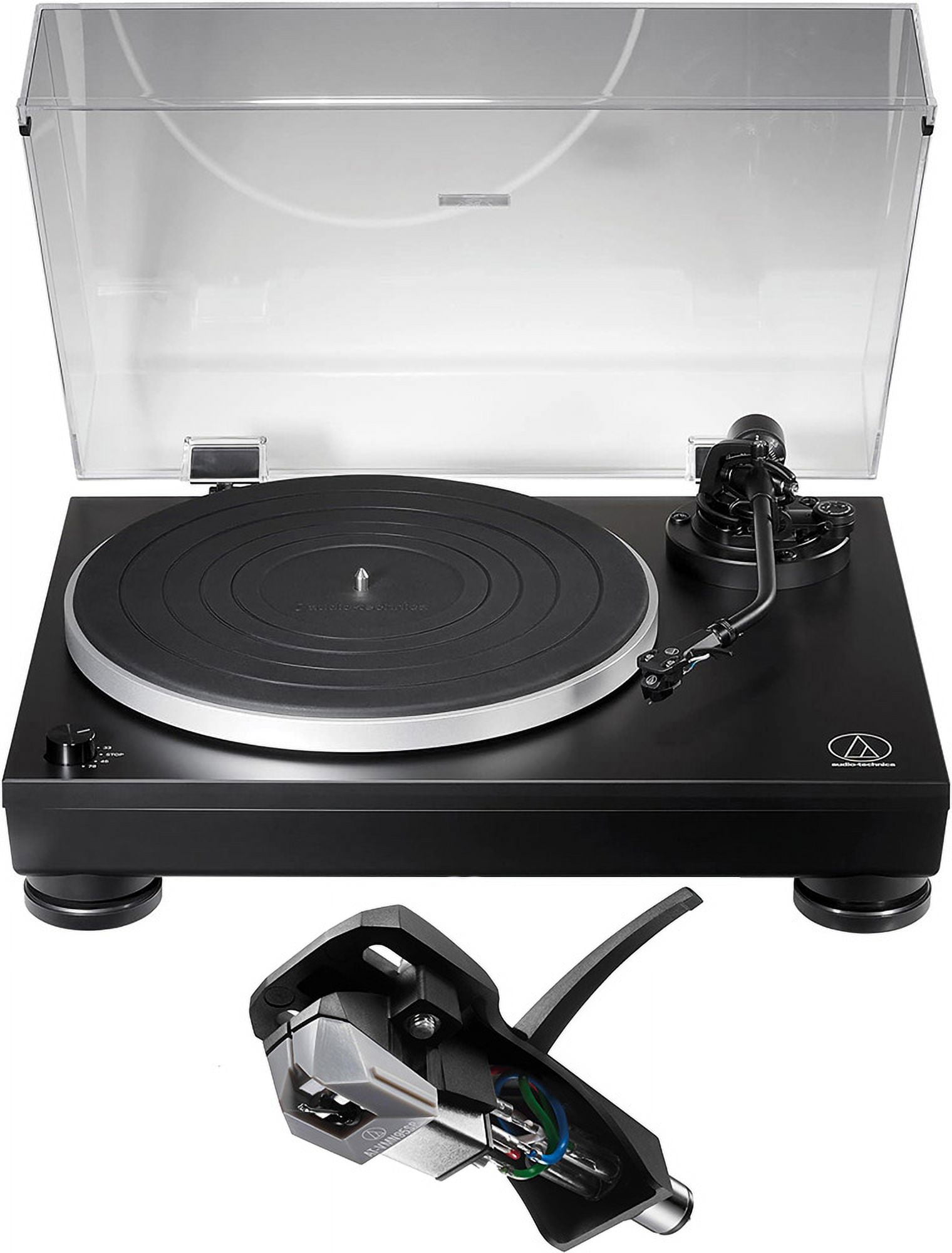 Audio Technica AT-LP5X 3-Speed Fully Manual Direct Drive Turntable with ...