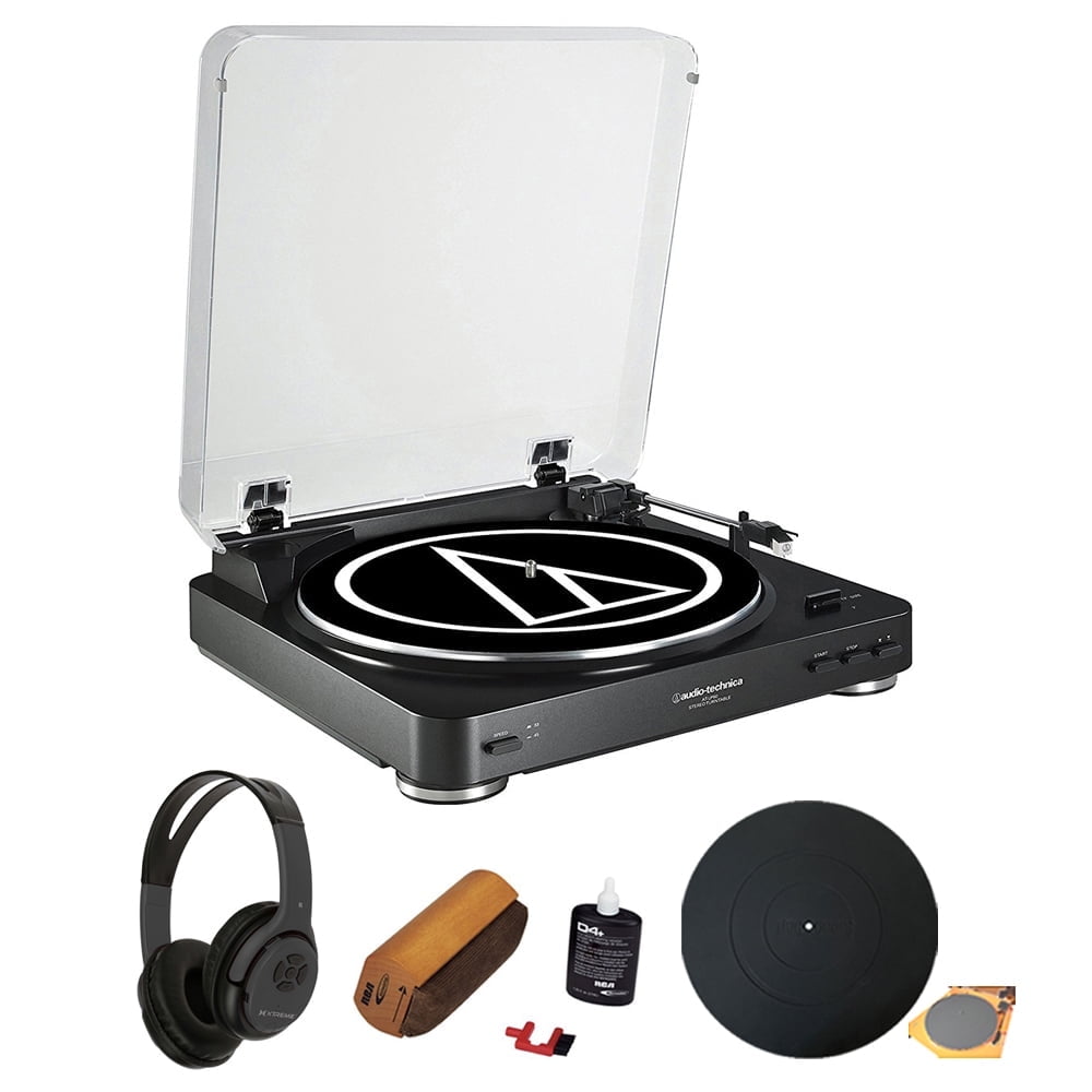 Audio-Technica (AT-LP60BK) Fully Automatic Stereo Turntable System ...