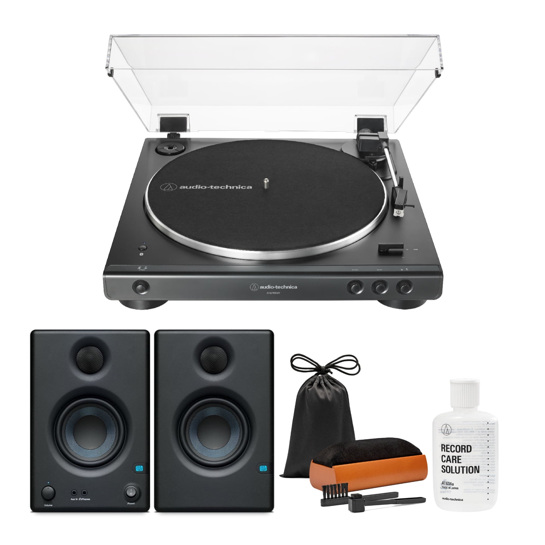 Audio-Technica AT-LP60XBT Bluetooth Fully Automatic Stereo Turntable ...