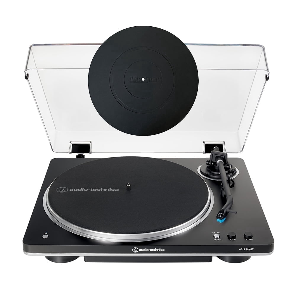 Audio-Technica AT-LP70XBT-BS Fully Automatic Wireless Belt-Drive ...