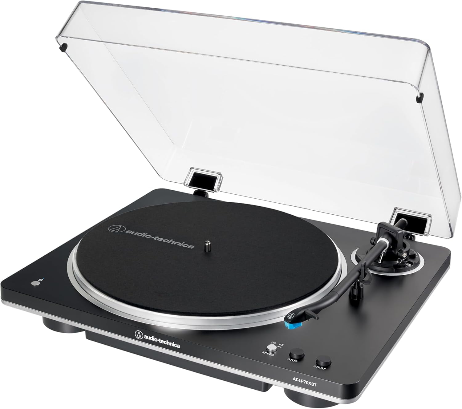 Audio-Technica AT-LP70XBT Fully Automatic Belt-Drive Turntable with ...