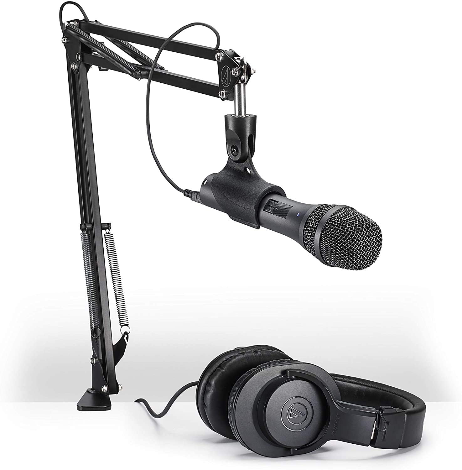 Audio-Technica AT2005USB Microphone Pack w/ATH-M20x, Boom & Mini-USB ...
