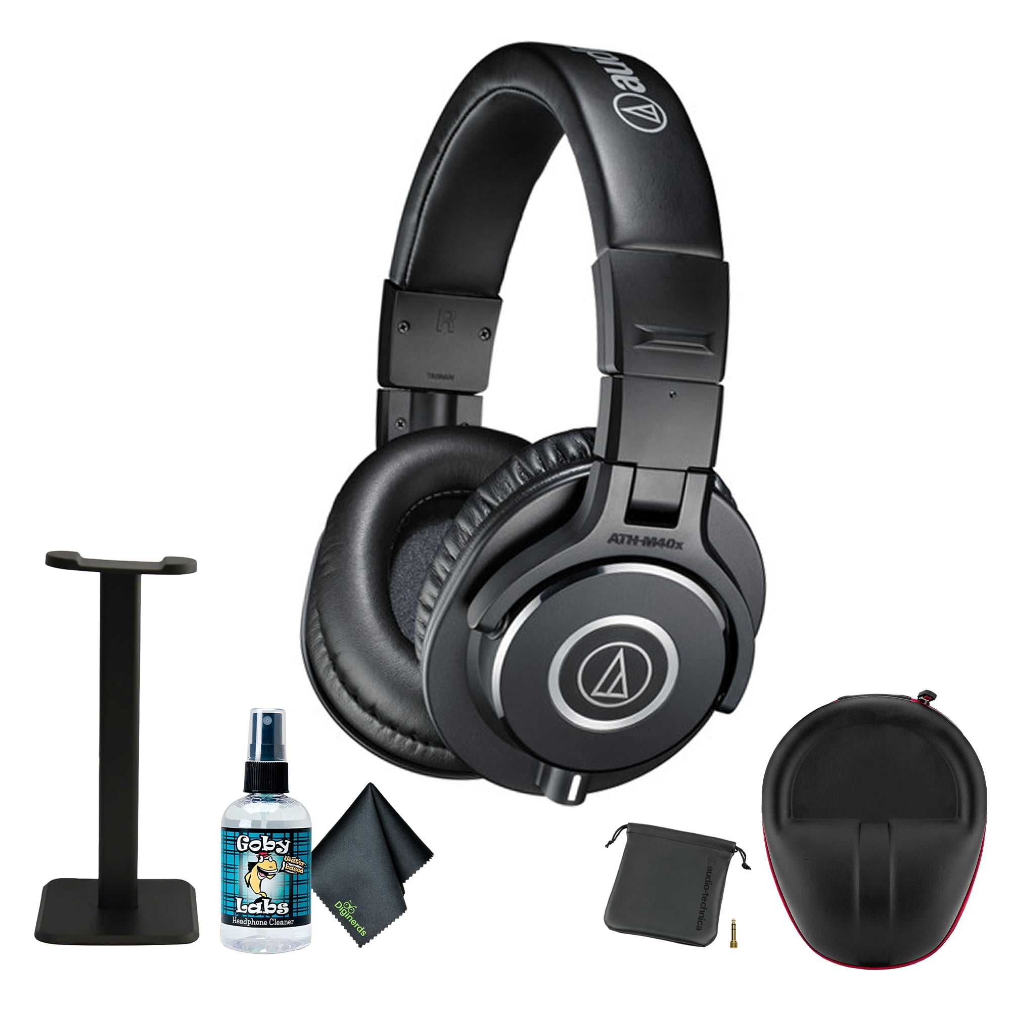 Audio-Technica ATH-M40x Closed-Back Monitor Headphones (Black ...