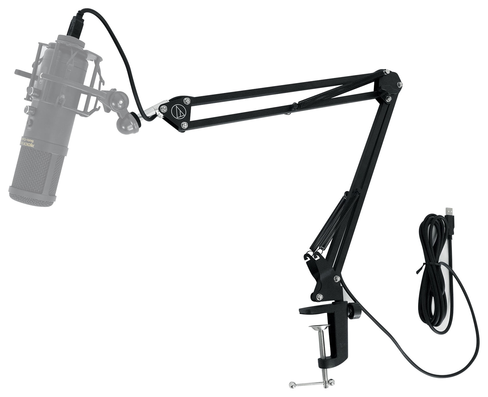 Audio Technica Boom Arm for USB Microphone Recording/Streaming Computer ...
