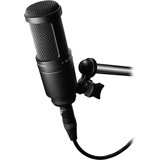 Audio-Technica Cardioid Condenser Studio XLR Microphone, Black ...