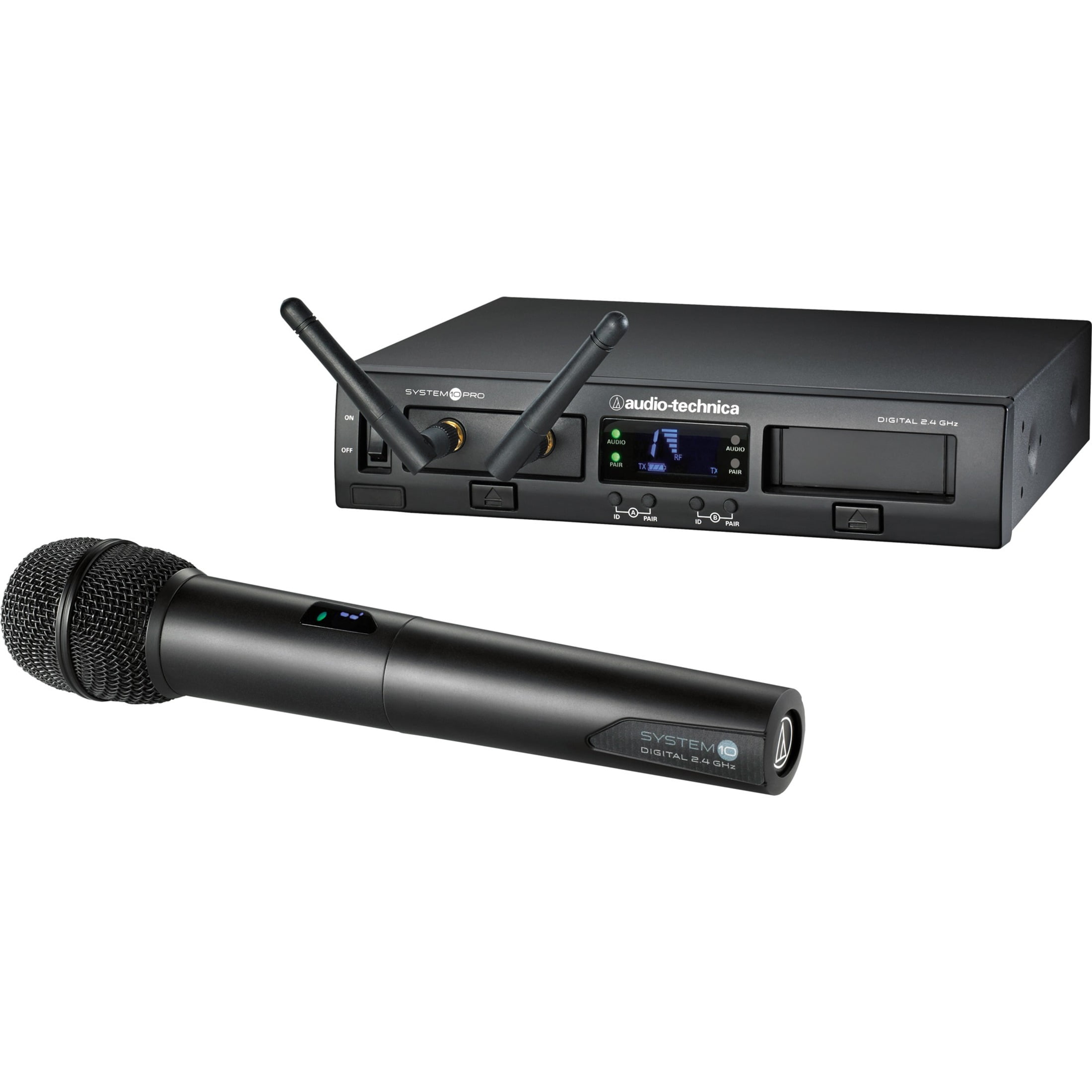Audio-Technica Digital 24-bit Wireless Microphone System, System 10 ATW ...