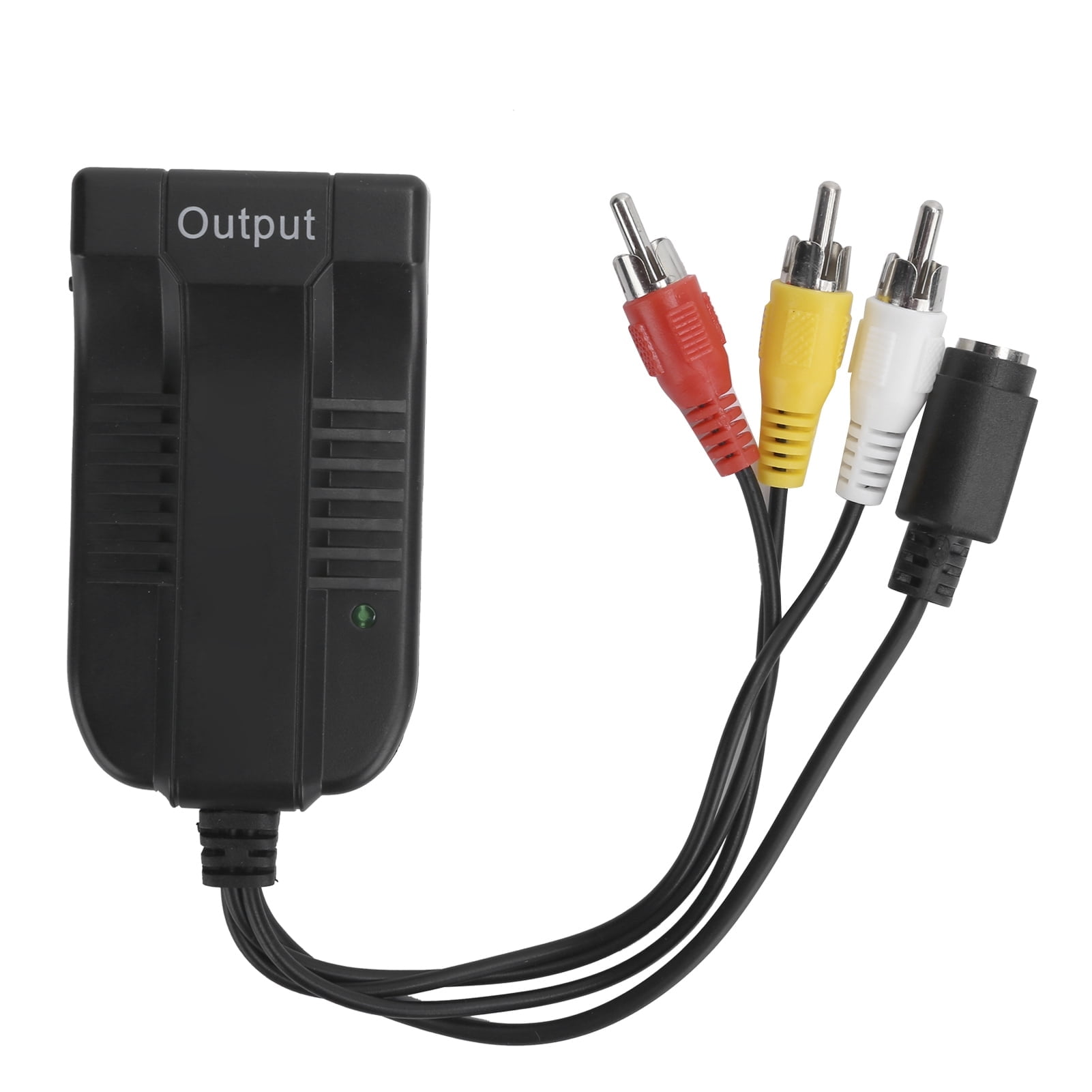 Audio Video Converter, Portable Z51B CVBS SVIDEO to Converter Adapter ...