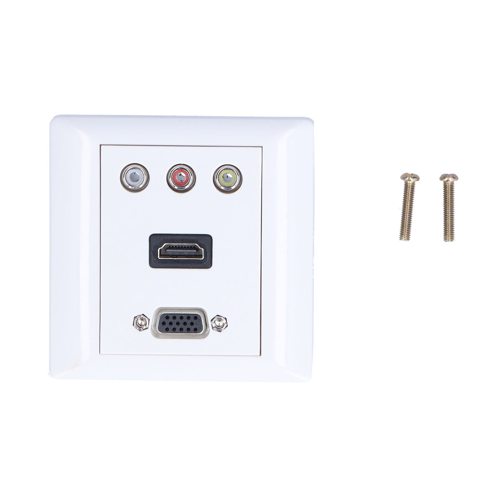 Audio Video Wall Socket Support 1080P High Impact Resistance Durable ...
