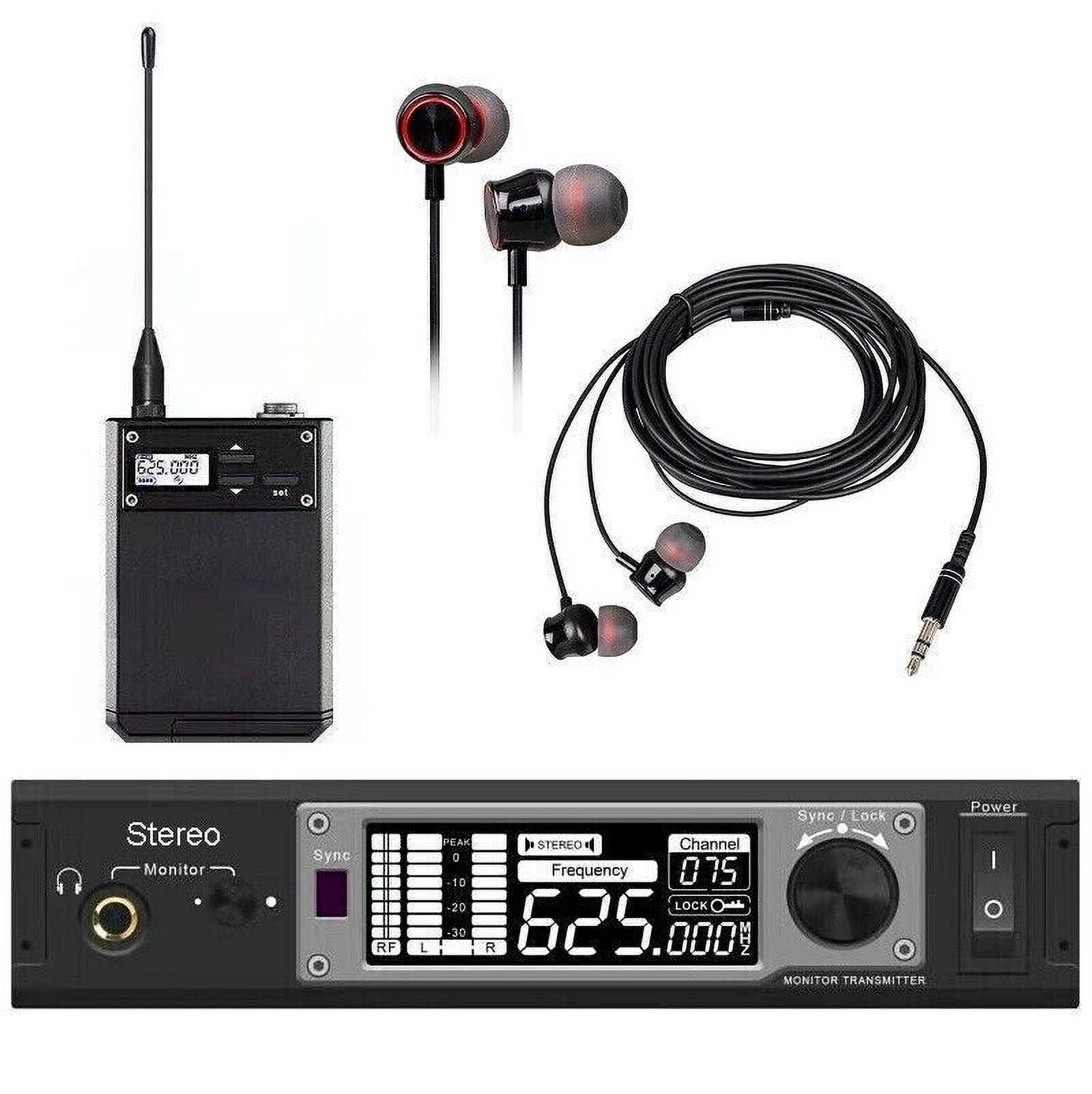 Audio Wireless Monitoring System Stereo for Sennheiser Wireless In-Ear ...