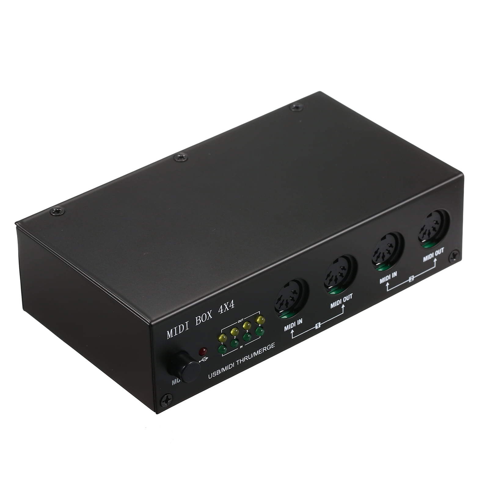 Audio converter,Um4x4 Usb Midi Out 64 Midi In /4 Out Box 4x4 Usb Midi 4 ...