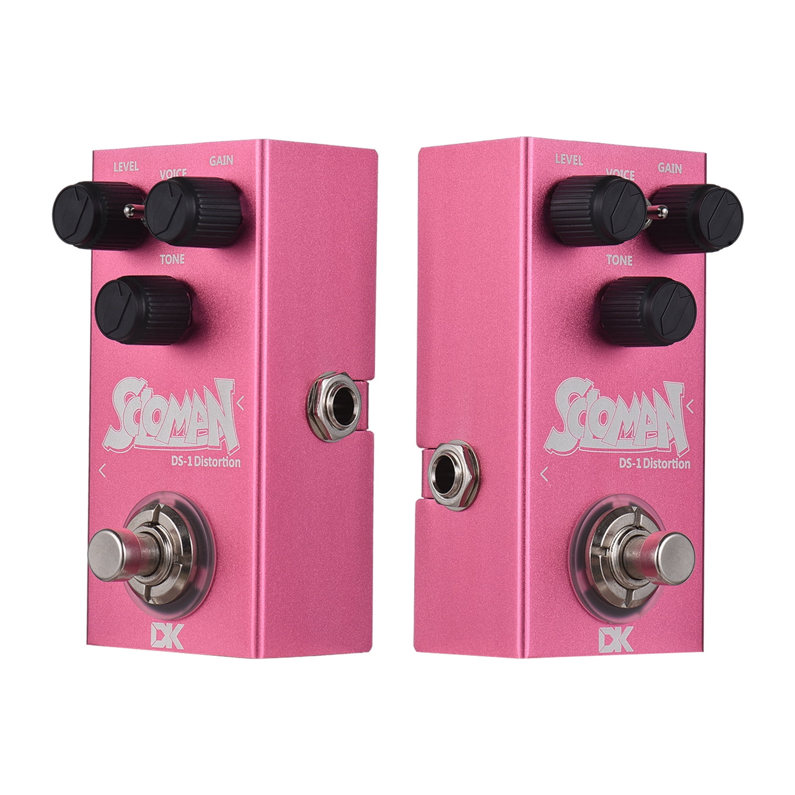 Audio effect machine,9v 6.35mm Input/output Pedal Pedal Metal Shell 9v ...